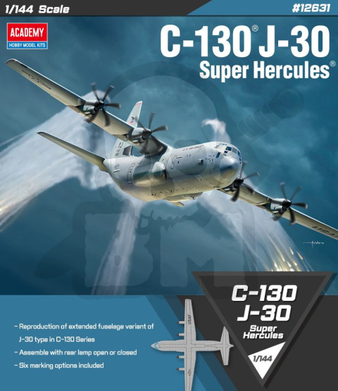 Battle-Models > Academy 12631 C-130J-30 Super Hercules 1:144